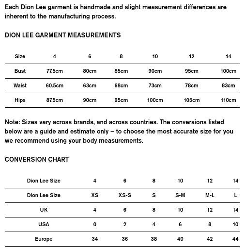 Dion Lee – Gretta & Co.